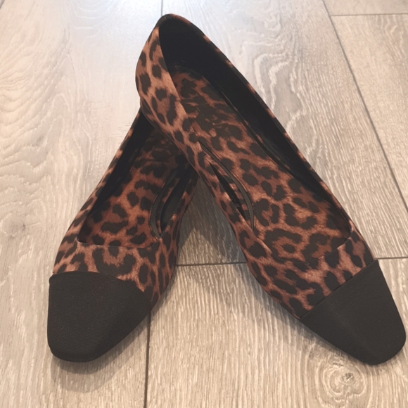 Zara | Shoes | Zara Leopard Flats | Poshmark